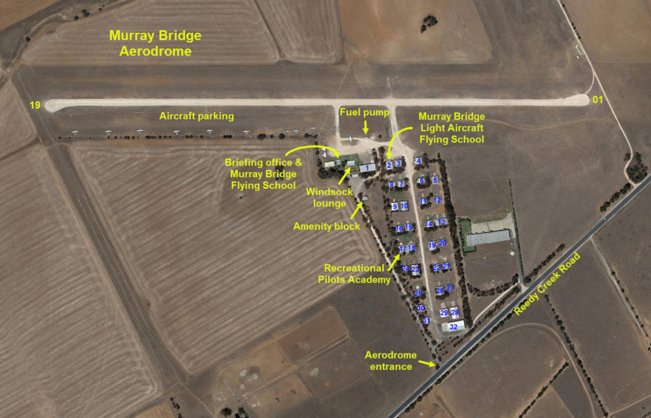 Maps - Murray Bridge Airfield